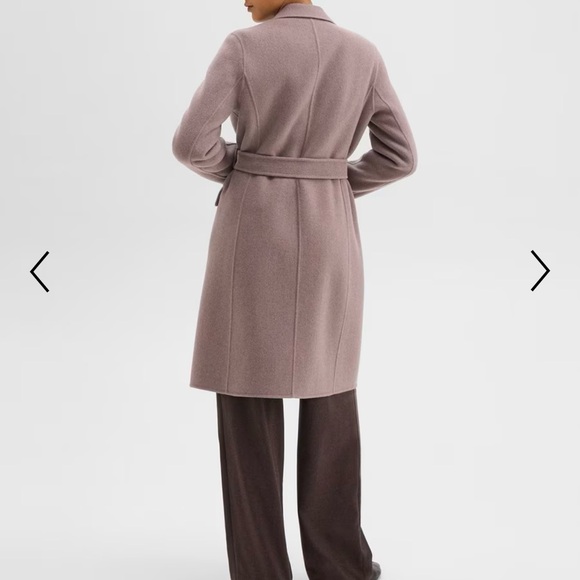 Theory | Jackets & Coats | Theory Wrap Coat In Doubleface Woolcashmere | Poshmark
